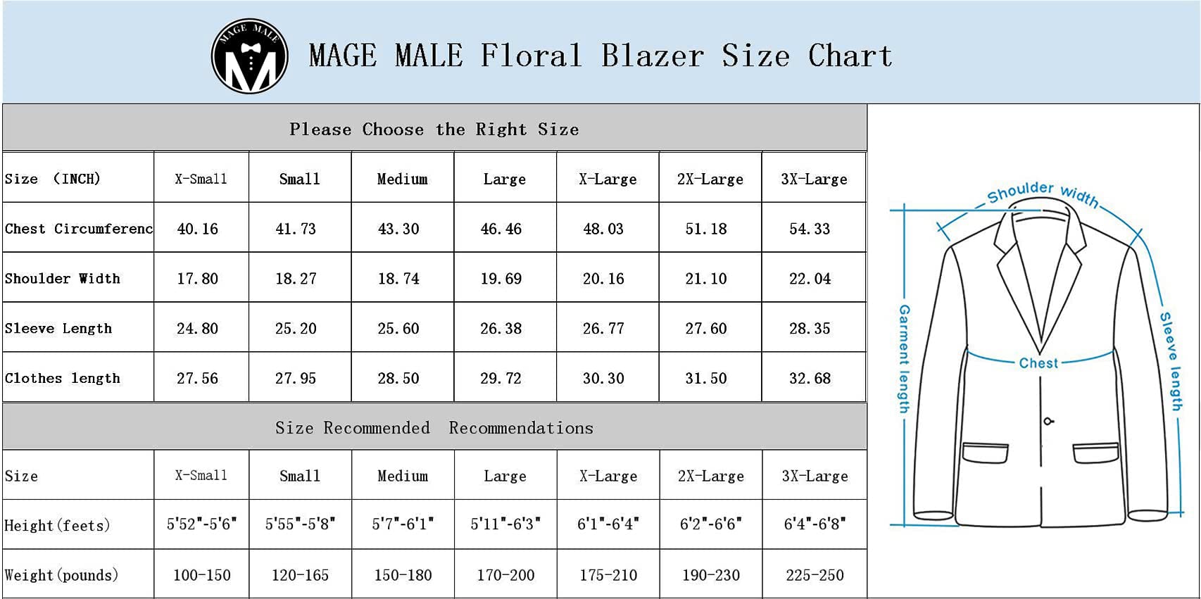 MAGE MALE Mens Sequin Tuxedo Jacket Tails Slim Fit Tailcoat Dress Coat Swallowtail Dinner Party Wedding Blazer Suit Jacket Black
