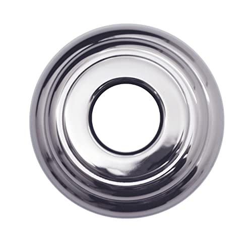 Westbrass 1/2" IPS x 19" Ceiling Mounted Shower Arm with Flange, Polished Chrome, D3619A-26