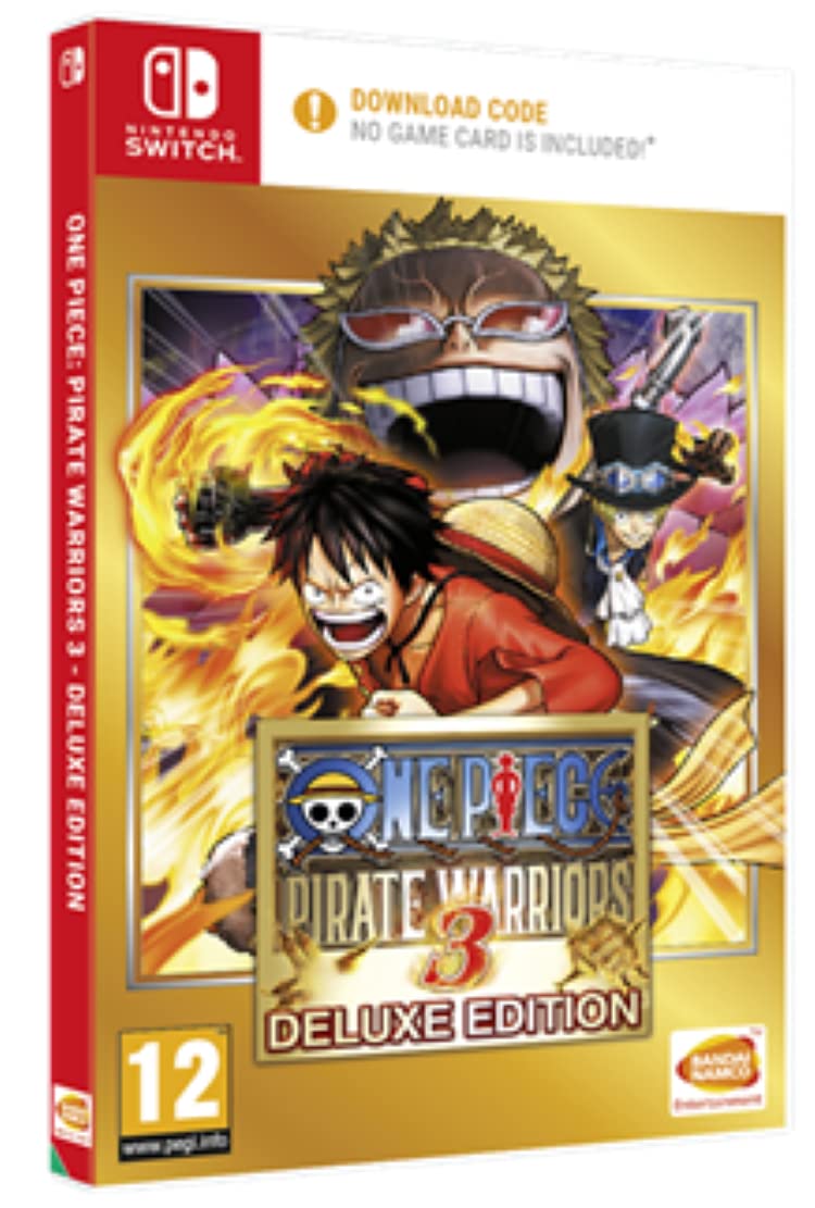 One Piece: Pirate Warriors 3 - Deluxe Edition (Code in A Box) Nintendo Switch