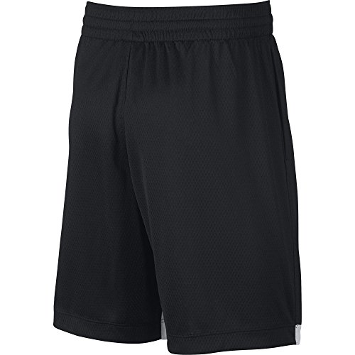 Nike 8" Dry Short Trophy, Dri-FIT Boys' training shorts, Athletic shorts, Black/White/White, L