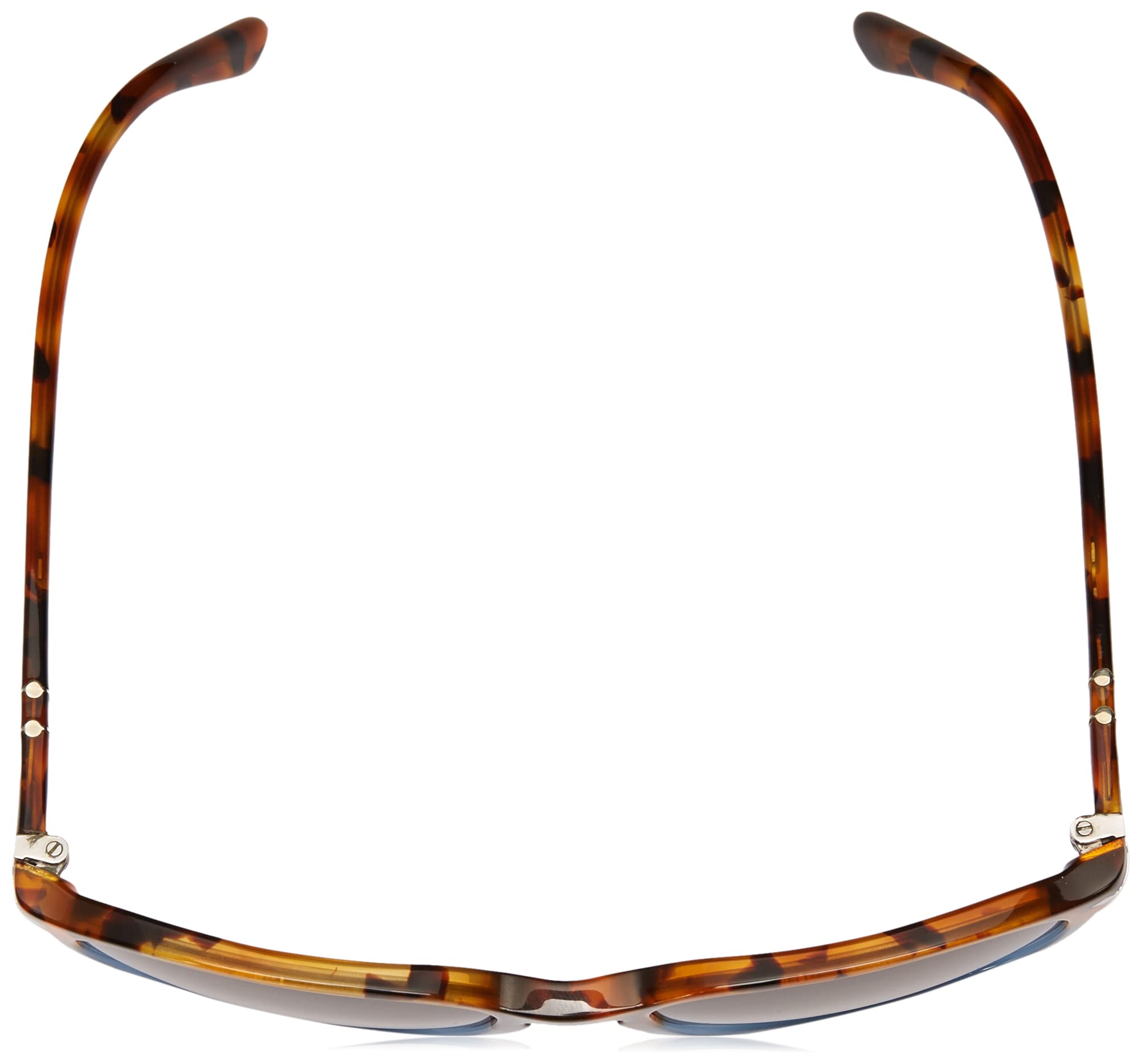 Persol PO3019S Square Sunglasses, Blue/Light Blue, 52 mm