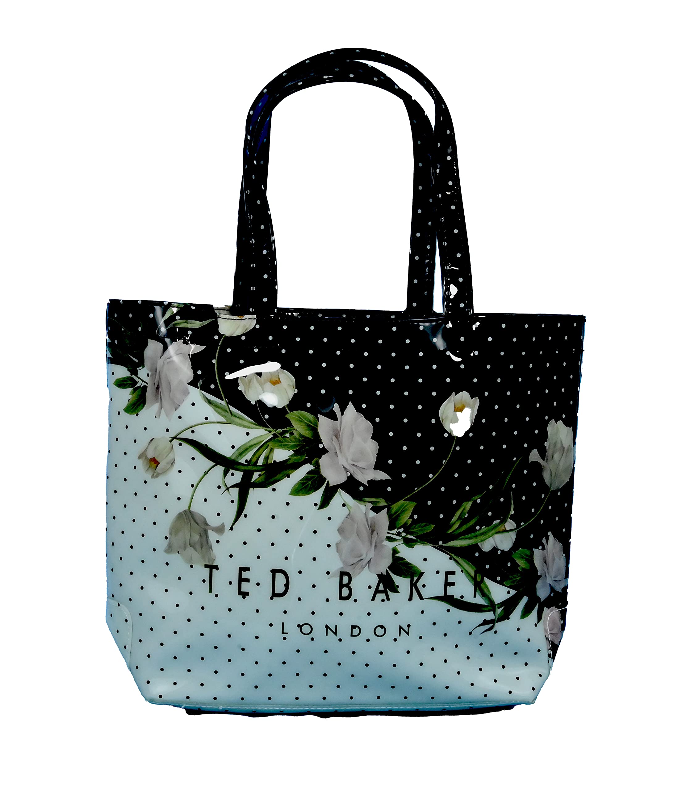 Ted Baker Cazcon Elderflower Small Icon Tote Bag in Black, Black