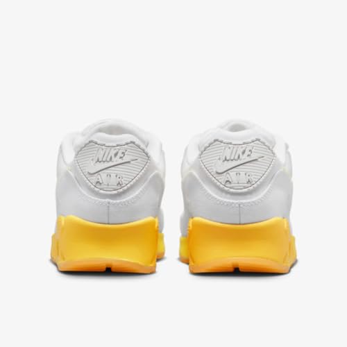 Nike Women's Air Max 90 SE - Size 10 US - White/Citron Pulse (White/Citron Pulse-Alabaster, us_Footwear_Size_System, Adult, Women, Numeric, Medium, Numeric_9_Point_5)