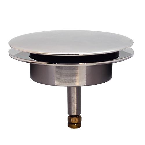 Westbrass European Style Trim for Cable Drive Bath Waste, Polished Chrome, D50TE-26