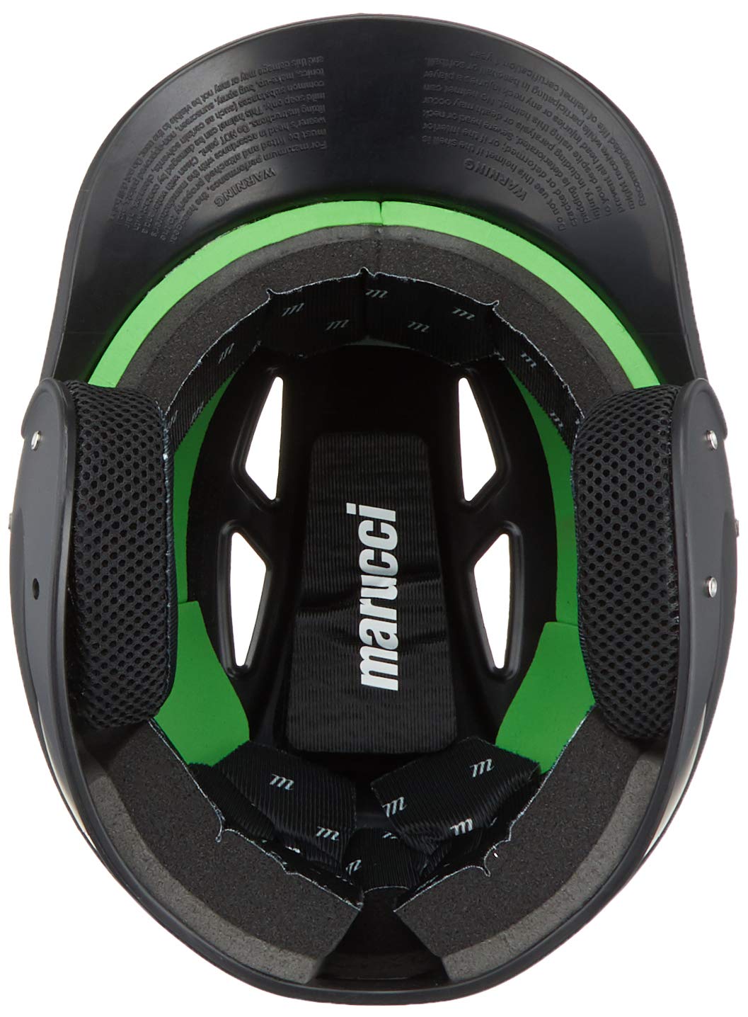 Marucci Sports - Duraspeed Batting Helmet - Black (MBHDS-3-BK-AS) Baseball Protective Equipment