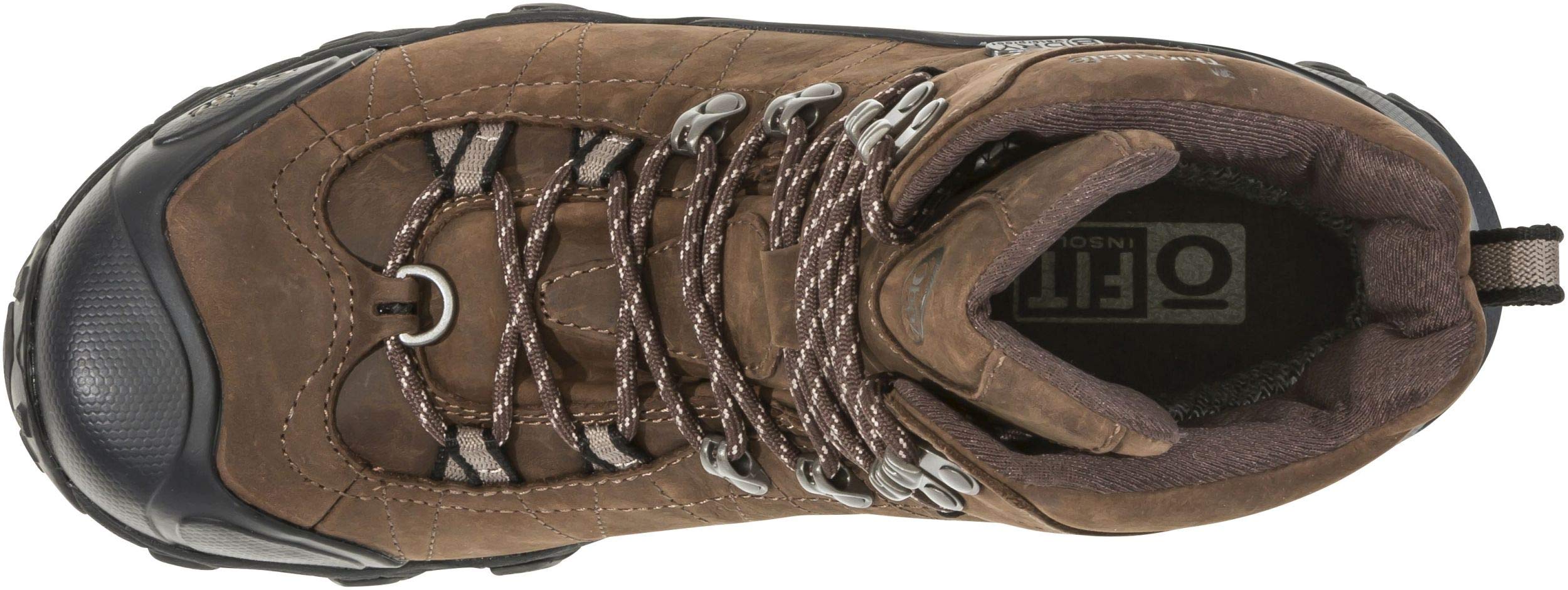 Oboz Bridger Insulated Waterproof 8" Bark/Brown 8 D (M)