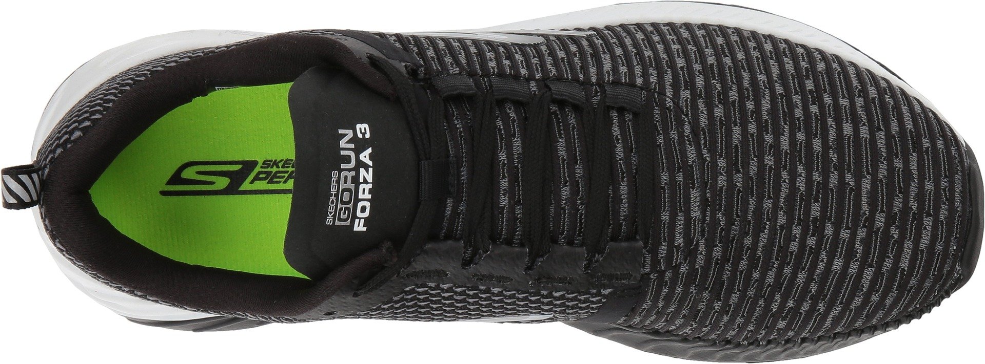 SKECHERS Womens Go Run Forza 3 Black/White 11 B - Medium