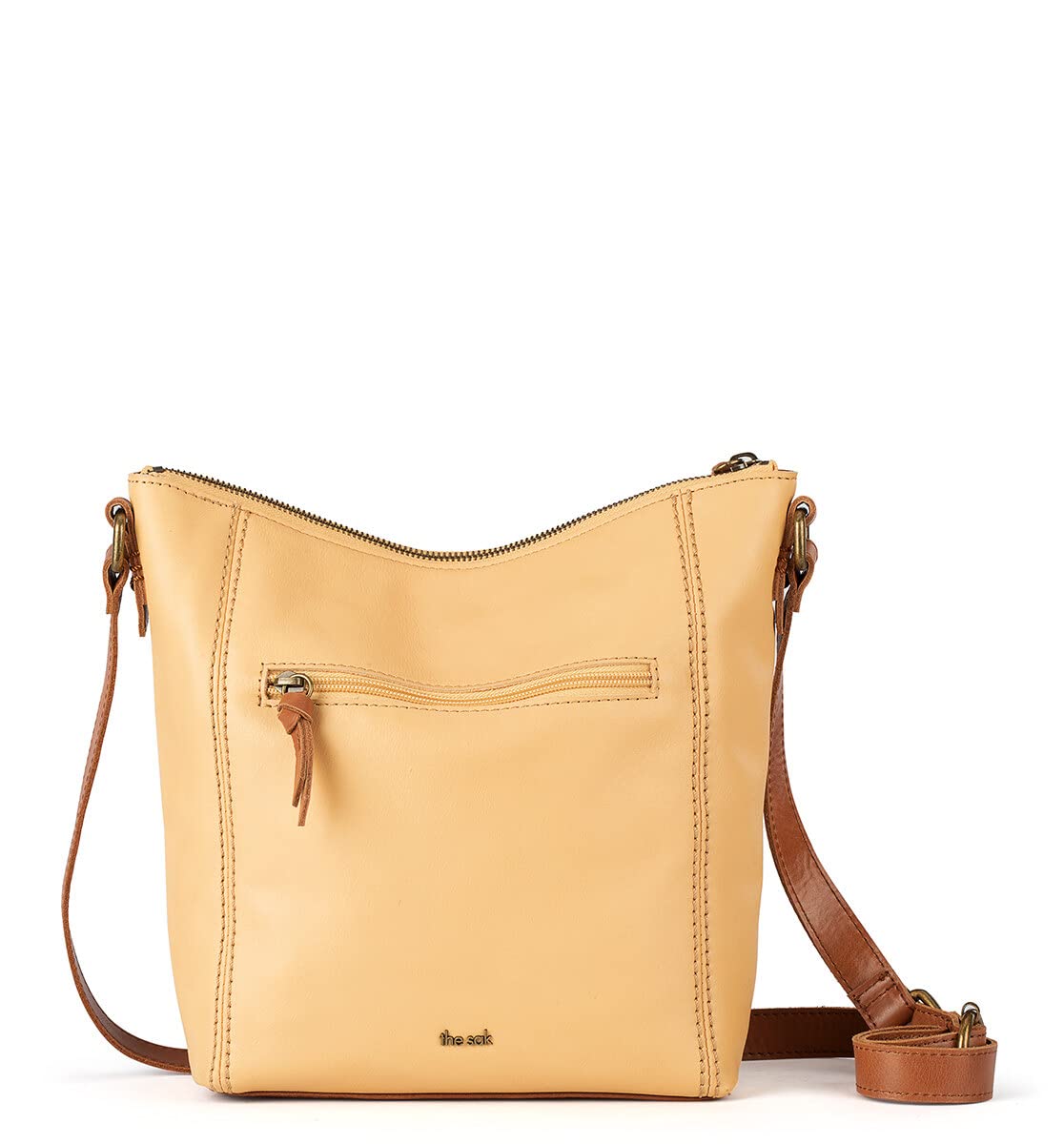 The Sak Ashland Crossbody Bag in Leather, Juniper