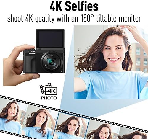 Panasonic Lumix DC-ZS70 Digital Camera (Silver) with Advanced Accessories and Travel Bundle | DC-ZS70K | Panasonic Lumix DC-ZS70