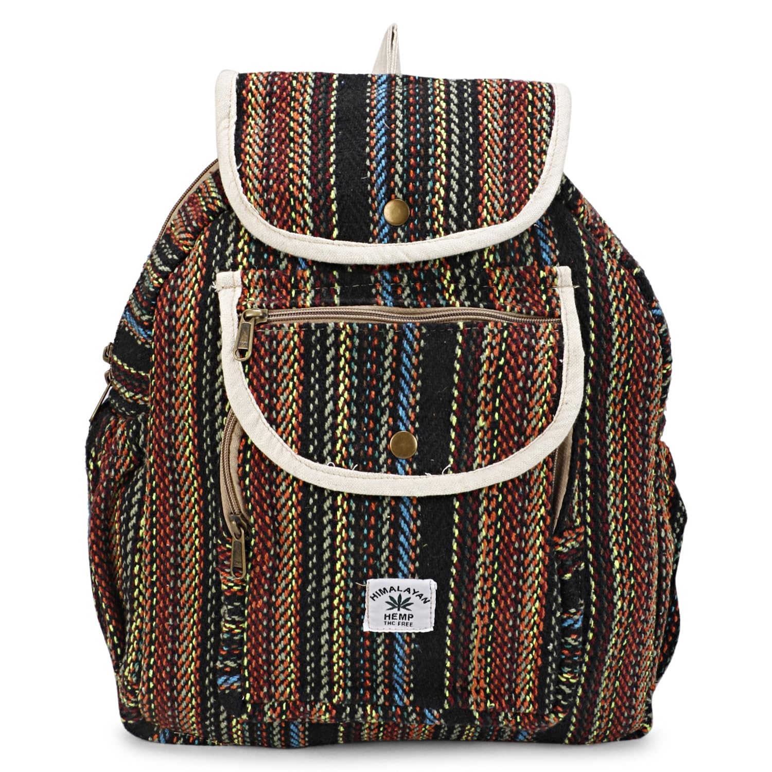 LONGING TO BUY Himalyan Hemp Laptop Bag Backpack/Traveller Bag, Hemp Laptop Bag (Cream-2)