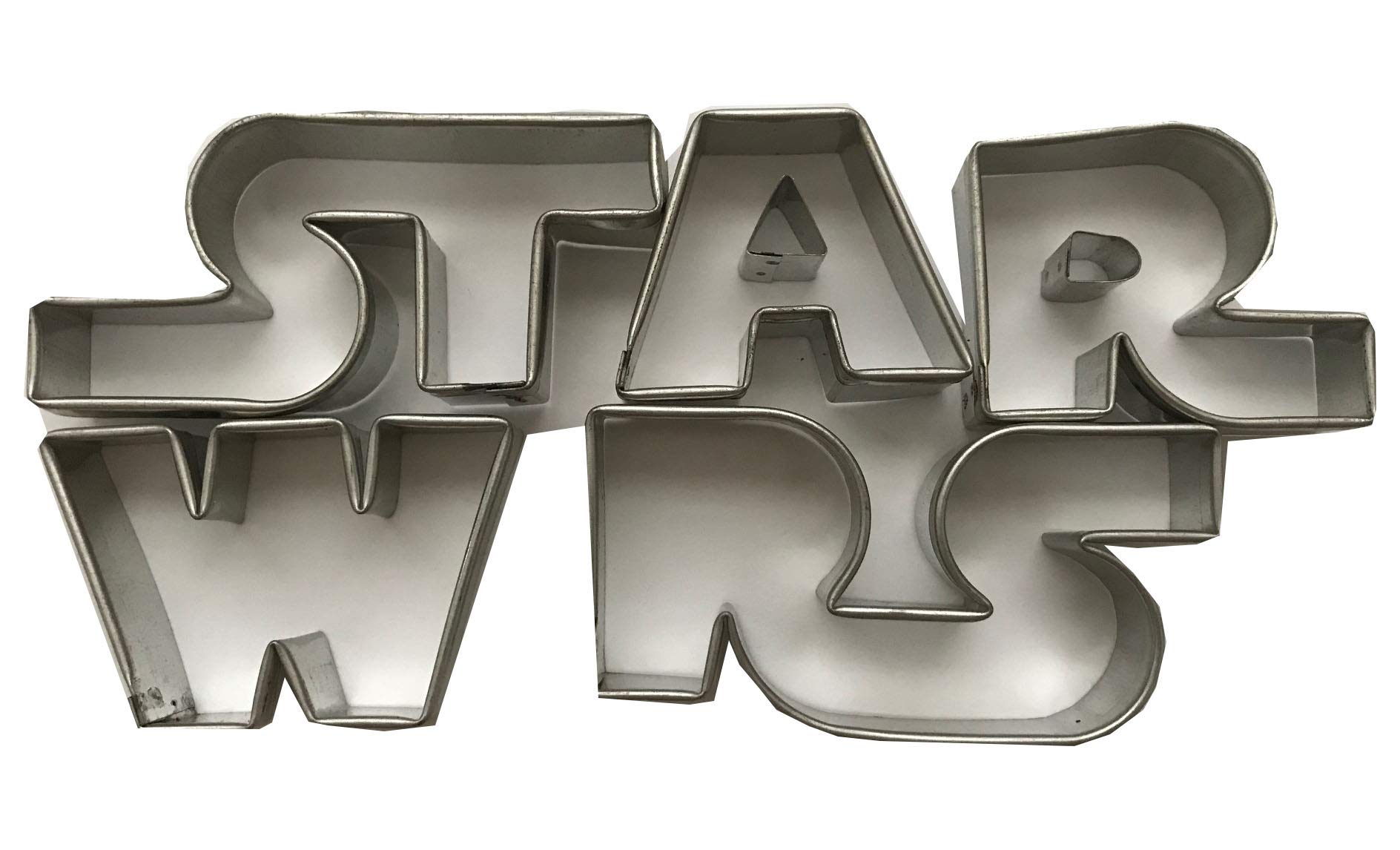 STAR WARS LOGO CUTTER SET (MEASUREMENTS SECOND PICTURE) cookies, cookie, fondant, By Oh! Sweet Art
