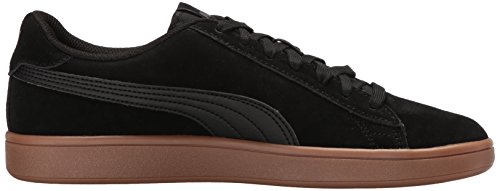 PUMA Men's SMASH V2 Sneaker, Puma Black-Puma Black, 12
