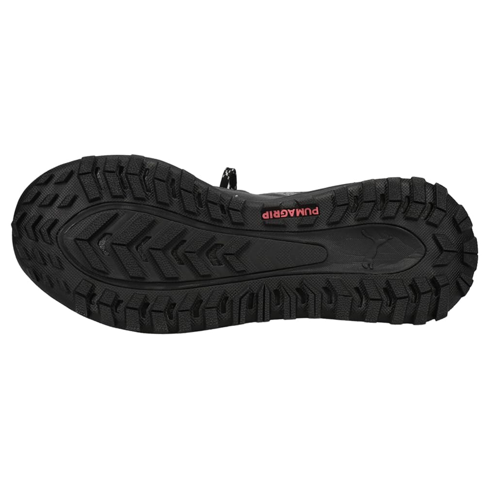 PUMA Voyage Nitro GTX Puma Black/Mauvewood/Metallic Silver 9 B (M)