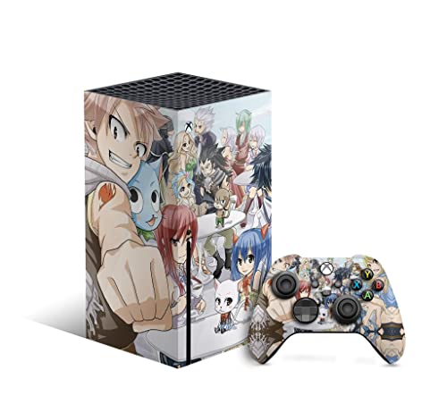 The Son Of God Dragon Anime X-box-Series-X Console and Controller Skin Set, Skin Wrap Decal Kit