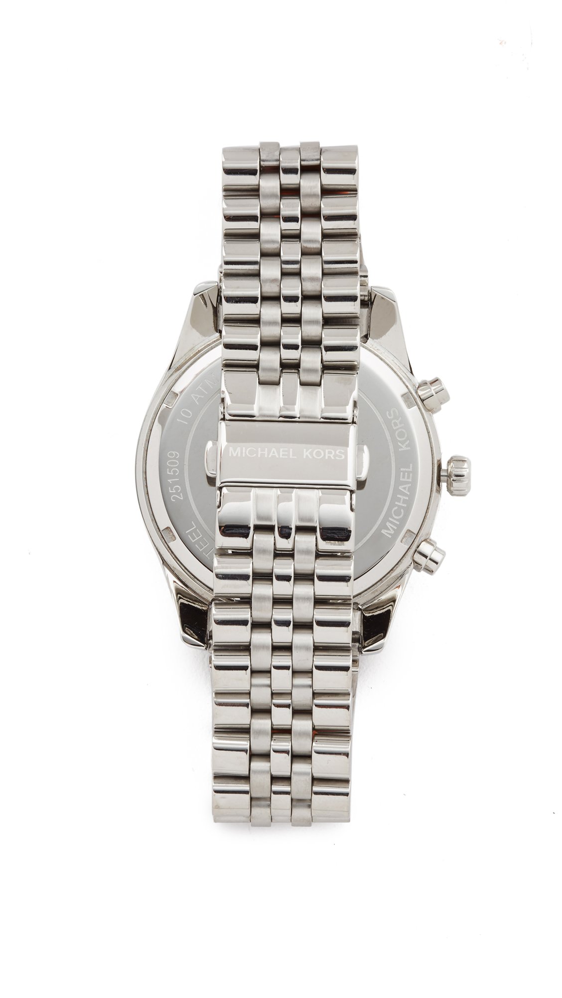 Michael Kors Men's Lexington Silver-Tone Watch MK8405