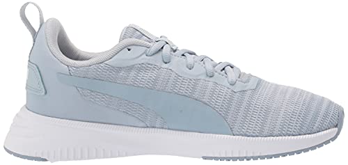 Puma Women's Flyer Flex Running Shoe, Blue Fog-Metallic Silver, 6.5