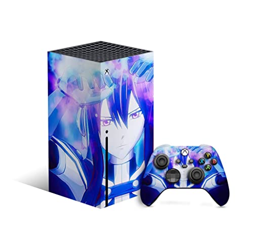 The Son Of God Dragon Anime Skin for X-box-Series-X, Whole Body Vinyl Decal Protective Cover Wrap Sticker for X-box-Series-X Console and Wireless Controller