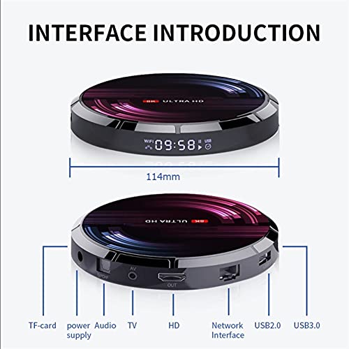 TTXP Retro Video Game Console, Super Console Built-in 3(EmuELEC/Android/CoreELEC)-in-1 System,4K UHD Output,Support PS1/PSP/NES/SEGA Saturn, Gifts for Men Who Have Everything