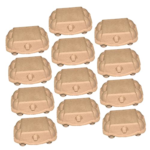 SECFOU Egg Bulk Carton Travel Containers 20pcs Box Egg Carton Pulp Eggs Egg Cartons Egg Carton Trays