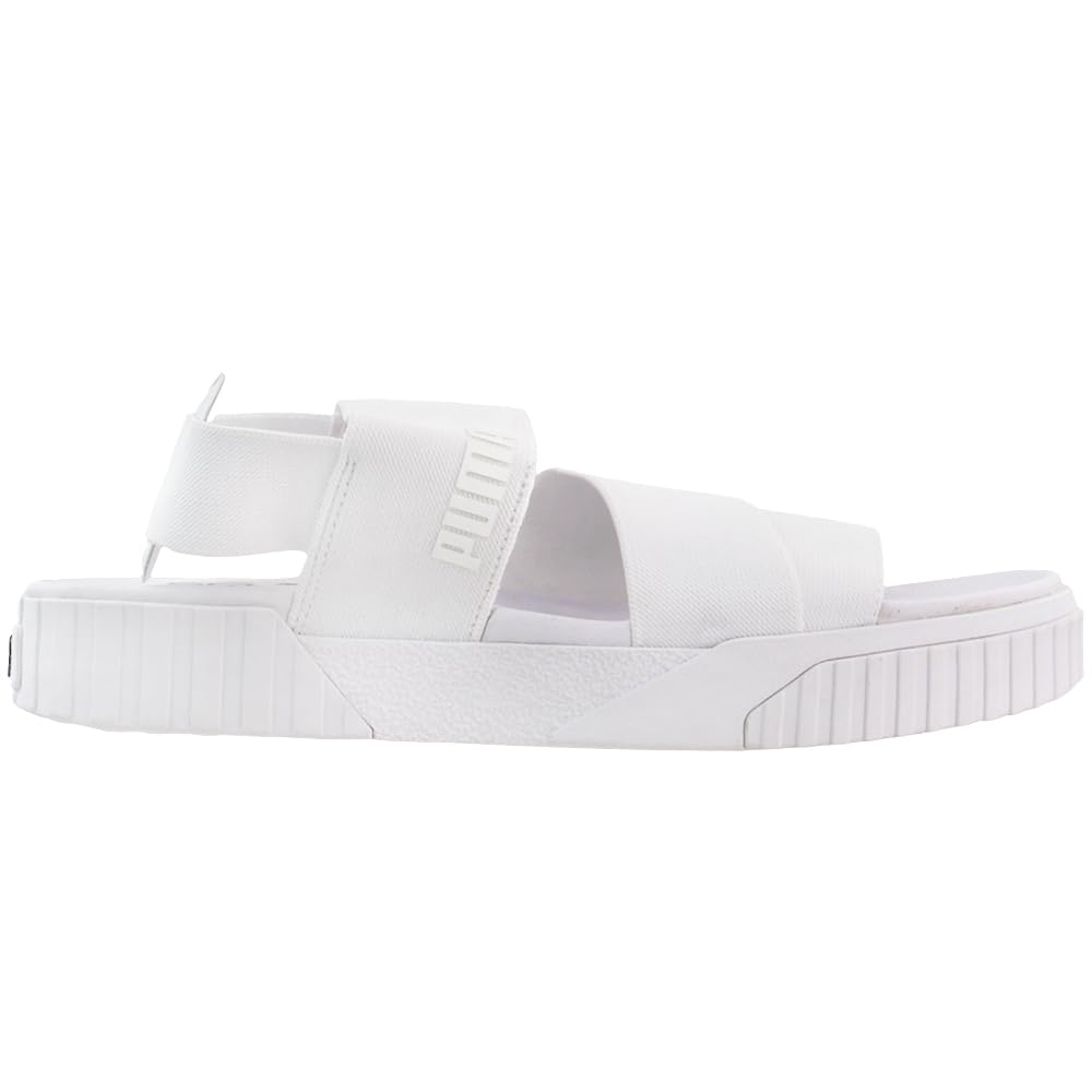 PUMA Women's Selena Gomez Cali Sandal, White, 7.5 M US