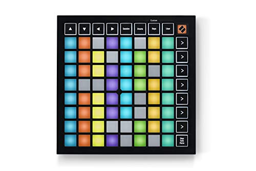 Novation Launchpad Mini [MK3] Grid Controller Bundle with USB Hub and Austin Bazaar Polishing Cloth