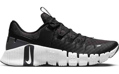 NIKE Women's Sneaker, Black White Anthracite, 8.5