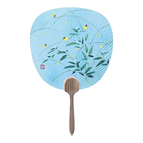 Miyako Uchiwa Cedar Pattern Colored Firefly 207