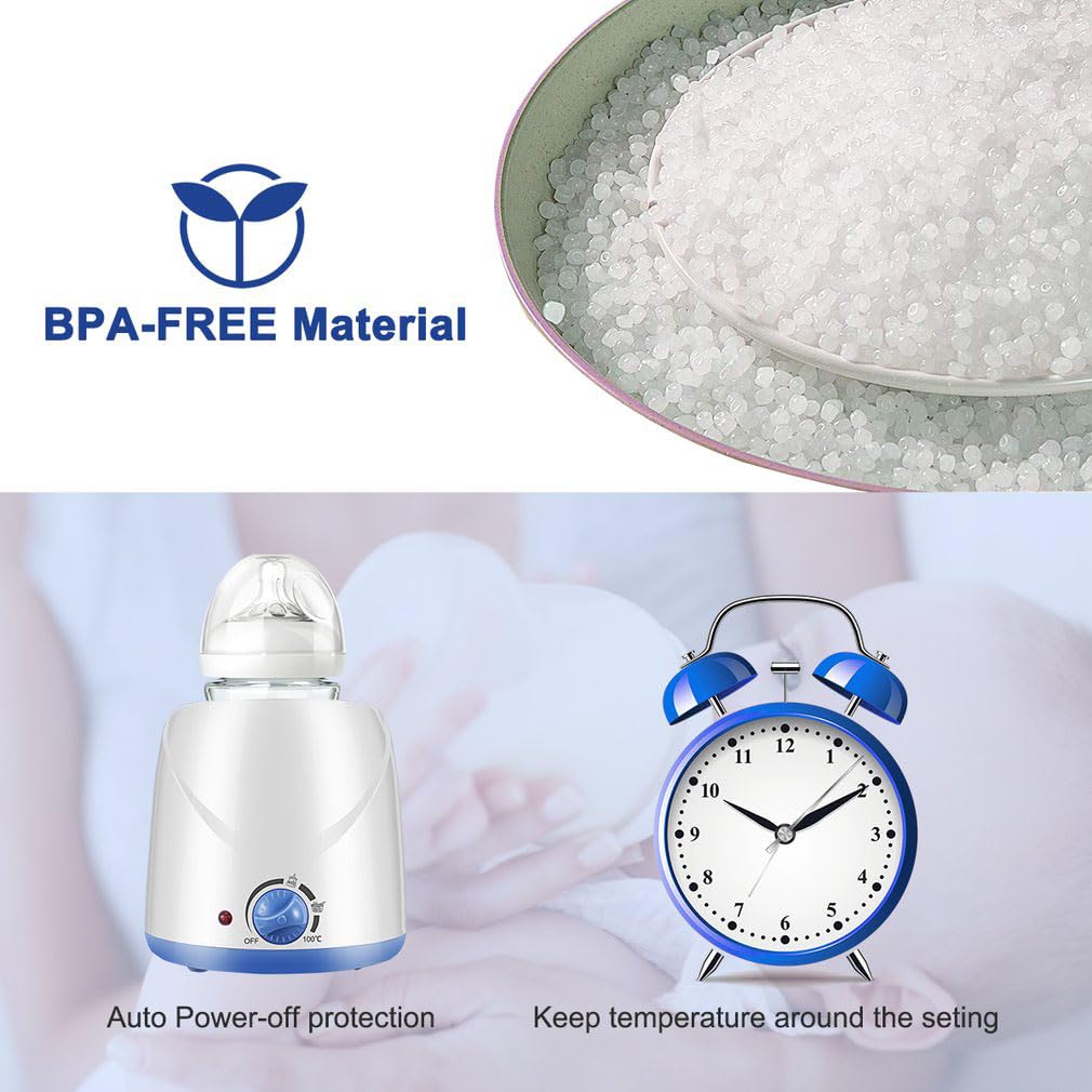 Portable Bottle Warmer, Fast Bottle Warmer For Breastmilk For All Bottles With Accurate Temperature Control And Automatic Shut-Off, Multifunctional Bottle Warmer On The Go For Insulation, Heating