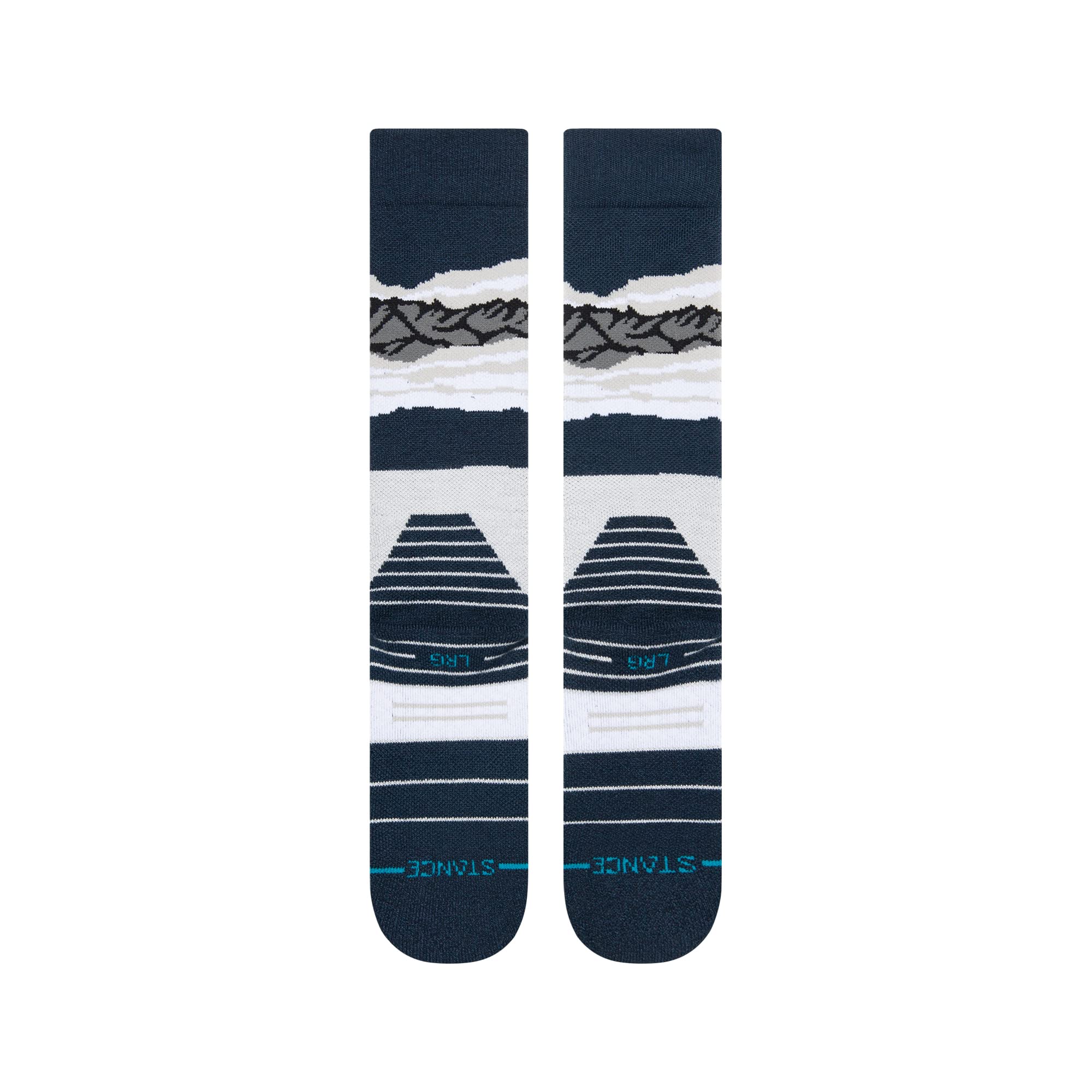 Stance Chin Valley OTC Socks (Large, Blue)