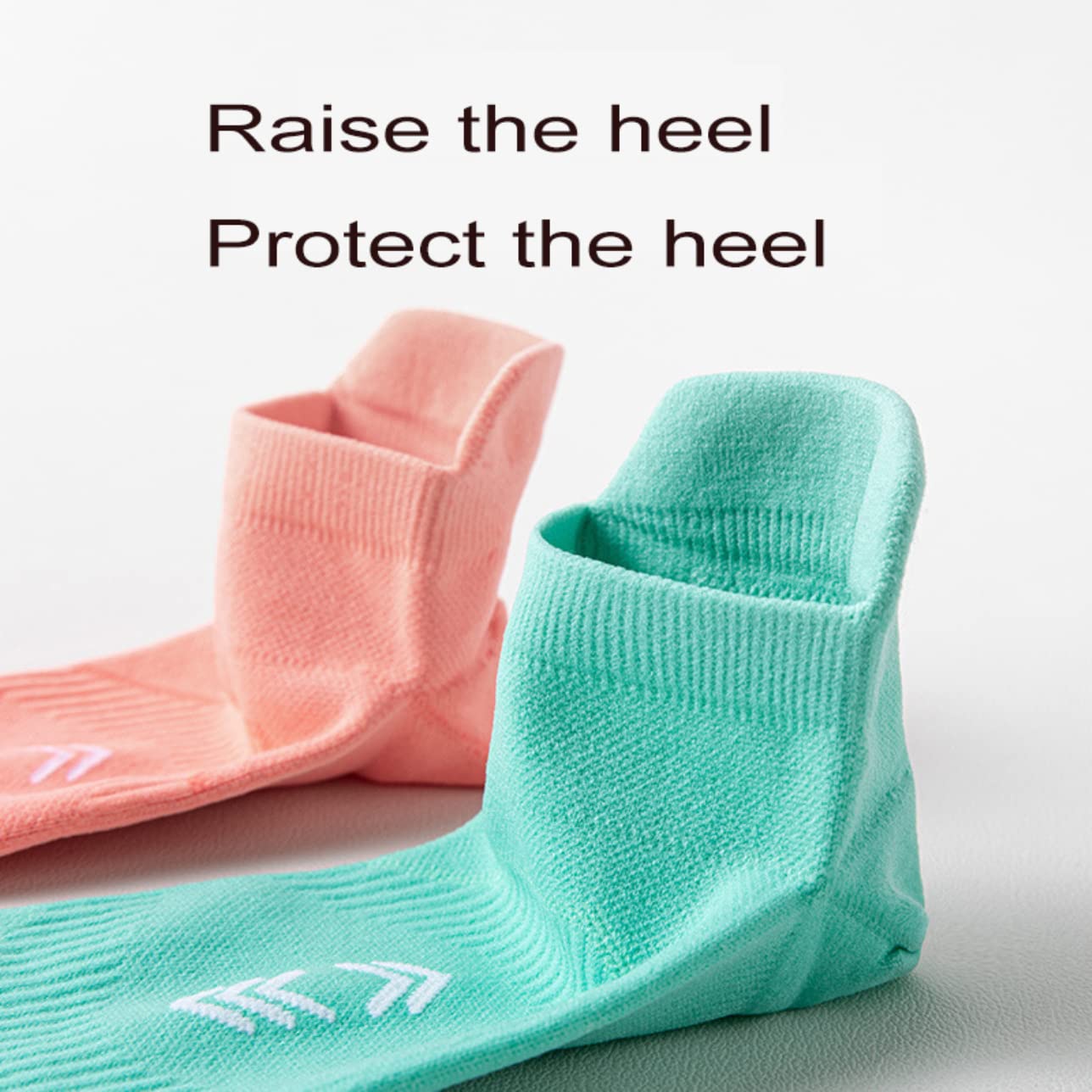 Tomily 6 Pairs Athletic Running Socks Soft Low Cut Ankle Compression Socks for Men Womens (Large, Mix Color(6 Pairs))
