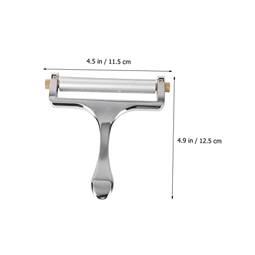UPKOCH Raclette Scraper Tool Cheese Slicer Cheese Cutter Slicer Hard Cheese Cutter Cheese Wire Cutter Zinc Alloy Butter Cutting Machine Butter Slicer Cheese Cutting Tool Butter Cutter Hob