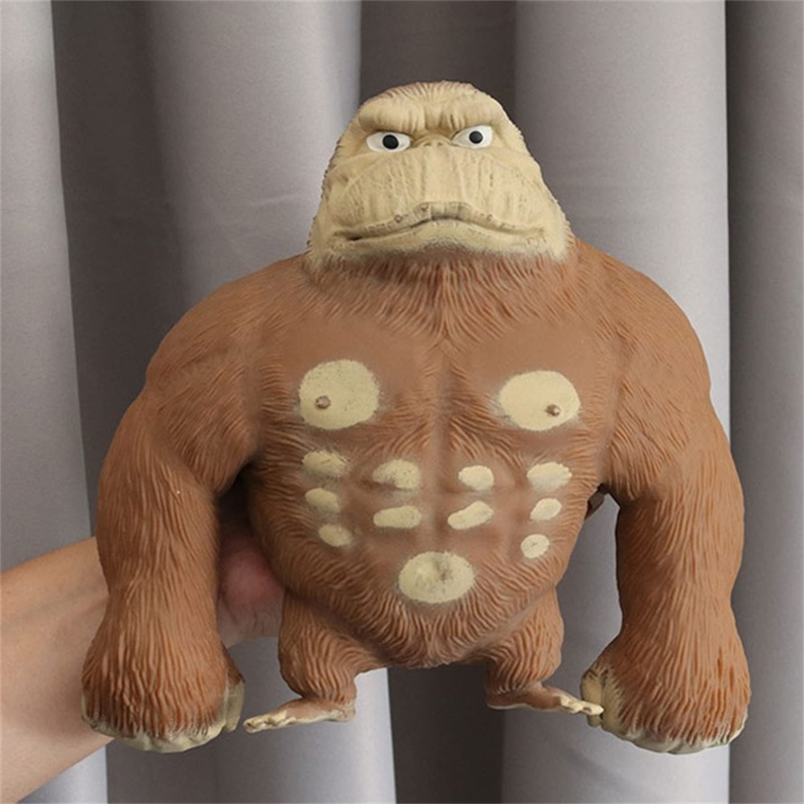 piwimage Elastic Toy,Innovation Transformable Orangutan Toy,Gorilla King Kong Toys,Novelty Unzip Gorilla Figure,Jungle Animal