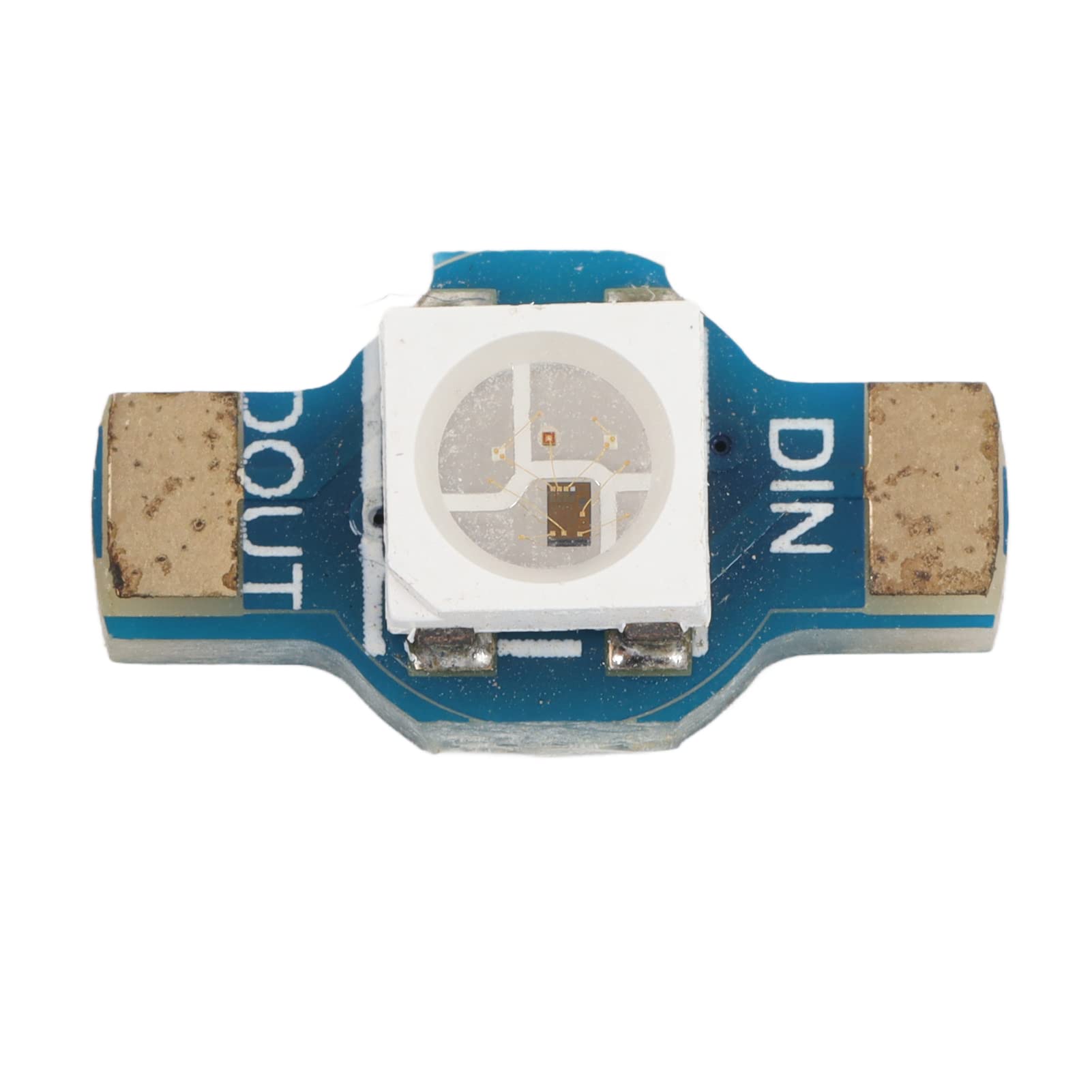WS2812 RGB LED Module, Low Drive Voltage 10Pcs High Brightness PCB WS2812 LED Module for Replacement