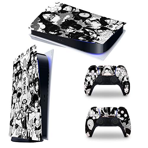Ninja War - PS5 Digital Edition Skin Console - PS5 Digital Edition Controller Skin Cover Vinyl Decal Protective