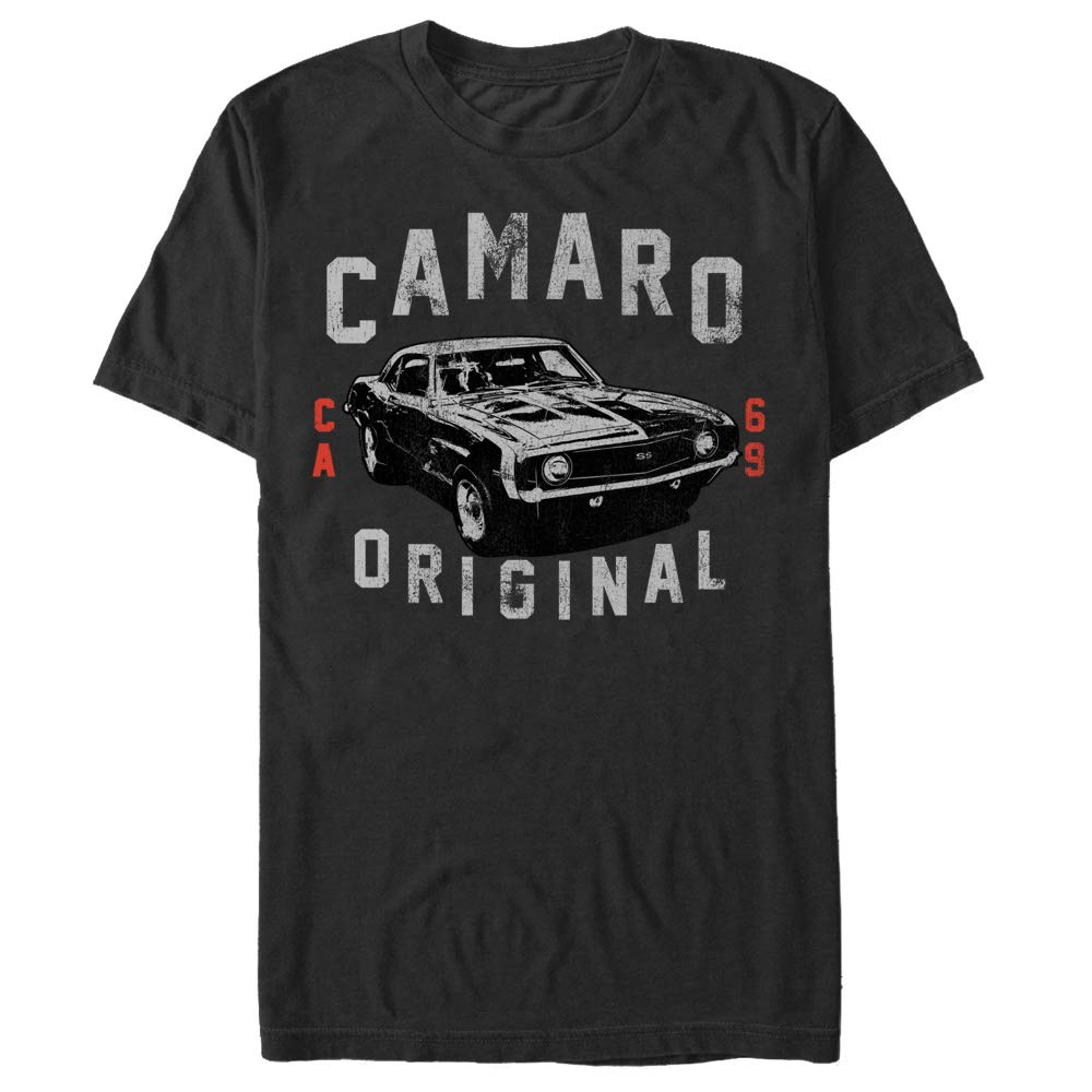 Men's General Motors 1969 Camaro Original T-Shirt - Black - X Large