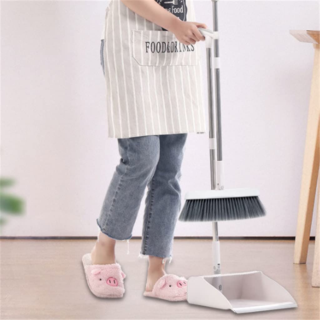 WSJIE Broom and Scoop Set Folding Dustpan Bathroom Water Wiper to Sweep Magic Brush Garbage Squeegee Home Cleaning Products