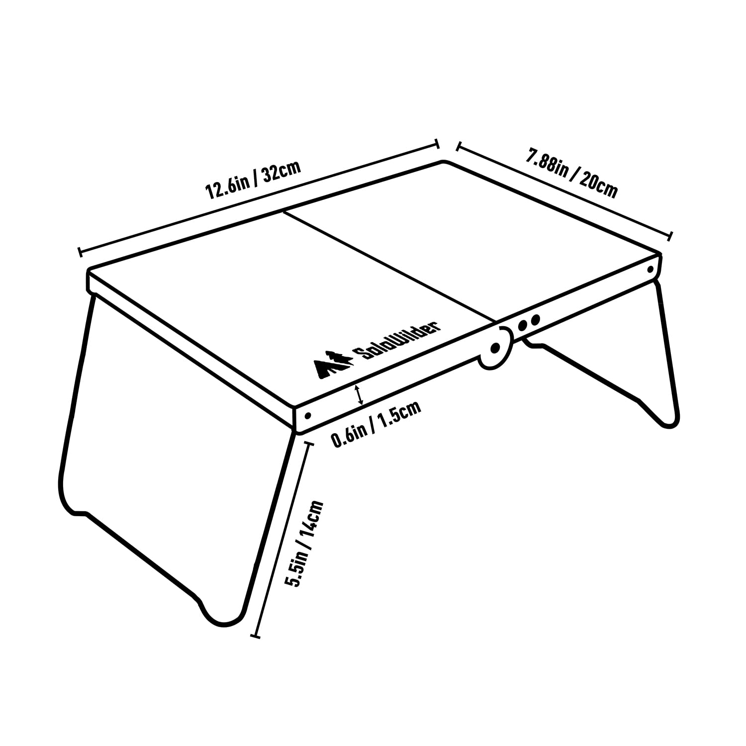 SoloWilder Camping Table Aluminum Folding Table Tinybee Outdoor Lightweight Picnic Table ltralight Backpacking Table