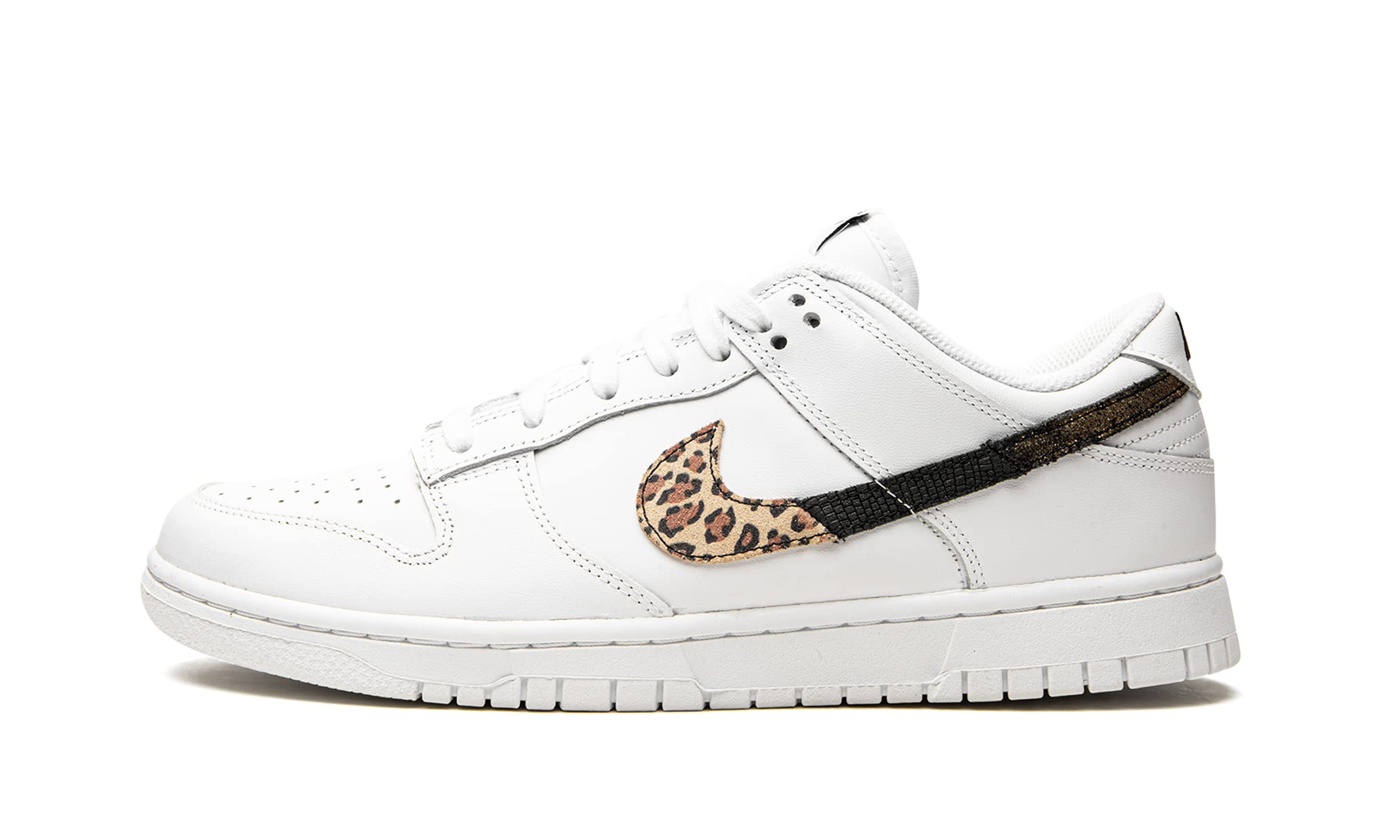 Nike Womens Dunk Low SE DD7099 100 Animal Instinct - Size 6.5W White