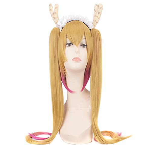 PonPom Tohru Wigs, Anime Miss Kobayashi's Dragon Maid Cosplay Wigs (Tohru)