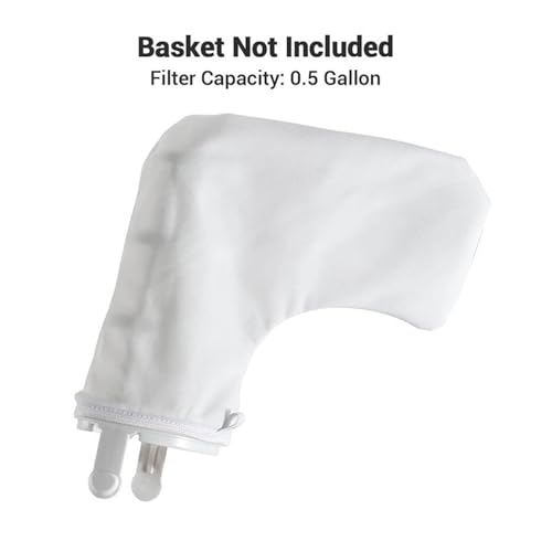 Nylon Filter Bag Replacement Pool Vacuum Cleaner Filter Bag For PilotH1 Handheld Rechargeable Vacuum Filter Pool Vacuum Filter Replacement Filter