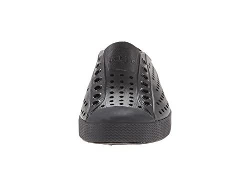 Native Unisex Jefferson Fashion Sneaker, Jiffy Black/Jiffy Black,11 US Men/13 US Women