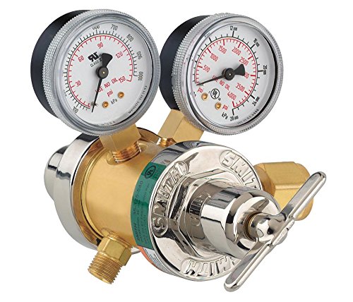 Miller Electric 30 Series Gas Regulator 50 psi, 2", Helium, Nitrogen, Inert Gas (35-50-580)