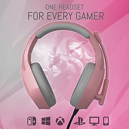 Orzly Gaming Headset for PC and Gaming Consoles PS5, PS4, Xbox Series X | S, Xbox ONE, Nintendo Switch & Google Stadia - Stereo Sound with Noise Cancelling Mic - Hornet RXH-20 Nakuru Edition (Renewed)