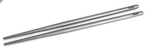 Titanium (TI) Super Strong Lightweight Professional Chopsticks Drawstring Breathable Storage Bag - Please select style - By TitanOwl (9" - No Sack)