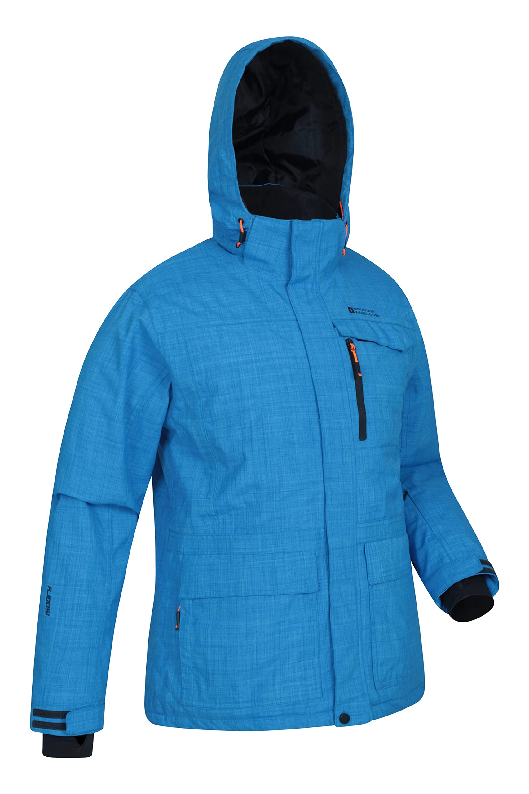 Mountain Warehouse Comet II Mens Ski Jacket - Waterproof, Breathable Cobalt X-Small