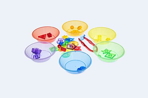 TickiT 73117 Translucent Colour Sorting Bowls
