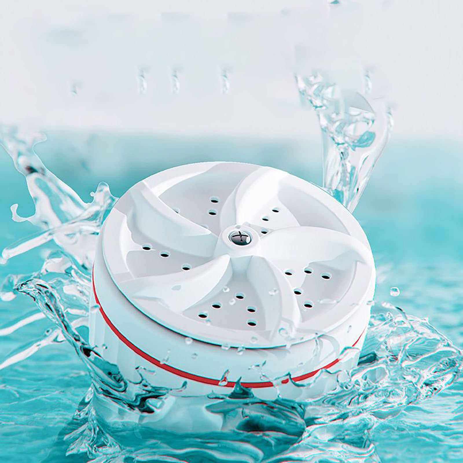Portable Washing Machine Mini Washing Turbo with USB, Suitable for Home, Business, Travel, College Room, RV, Apartment