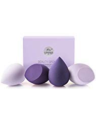Miss Gorgeous Makeup Sponge Blender Beauty Foundation Blending Sponge for Liquid, Cream, and Powder (4Pcs)