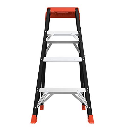 Little Giant Ladders, MicroBurst, 4' Stepladder, Fiberglass, Type 1AA, 375 lbs weight rating, (15700-001)
