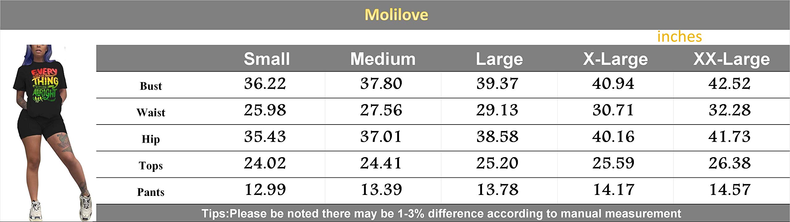 Molilove 2 Piece Outfits for Women Rainbow Short Sleeve Top + Short Pants Casual Tracksuit Jogging Suit 2 Piece Outfits Round Neck Printed Short Two-Piece Set